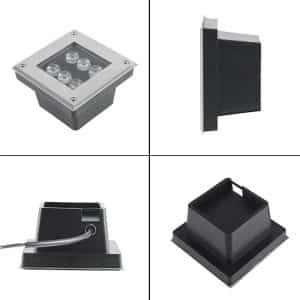 LED Square Inground Lights 3W 5W 9W 12W 18W - GRNLED