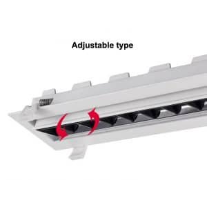 Recessed Adjustable Led Linear Downlight - GRNLED