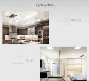 Waterproof IP65 LED Panel 600x600 - GRNLED
