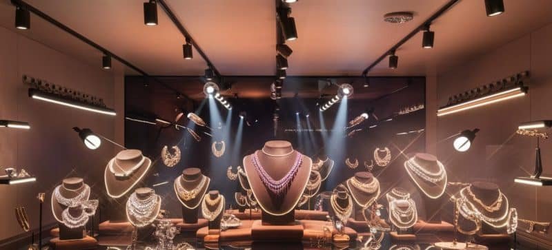 Jewelry Shop Lighting Fixtures and Design - GRNLED