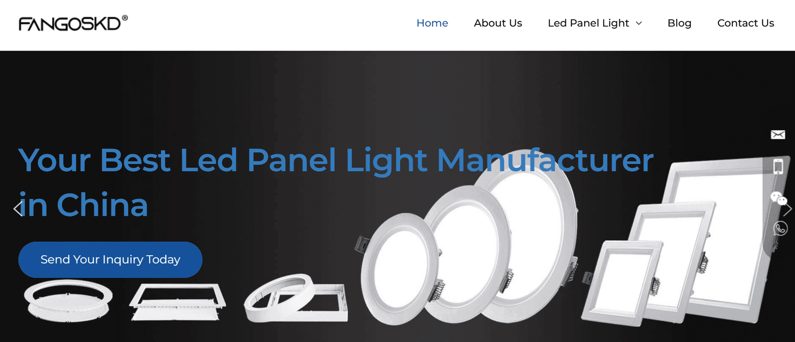 Best 10 LED Panel Light Manufacturer China - GRNLED