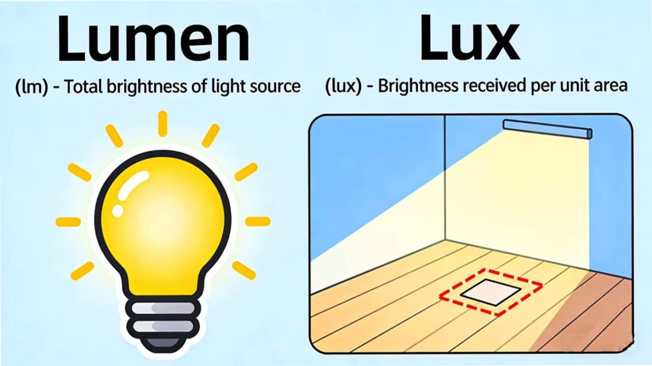 Lumen Vs Lux for Better Space Illumination - GRNLED