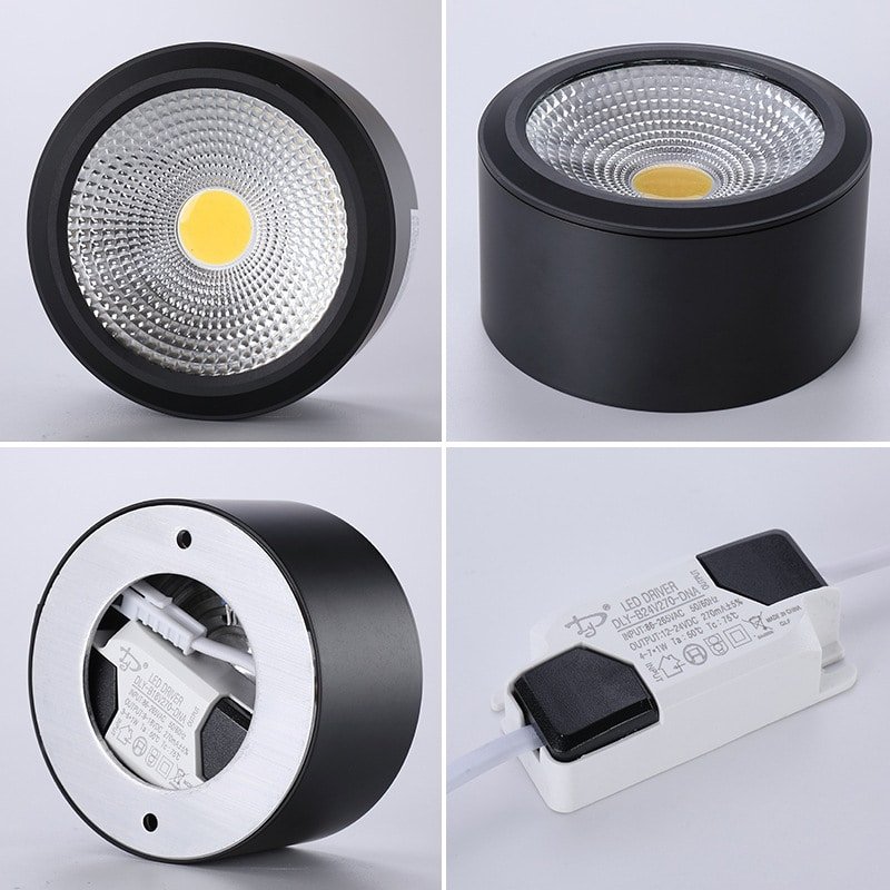 Mini Surface Downlight-Small Size for 5W-18W - GRNLED